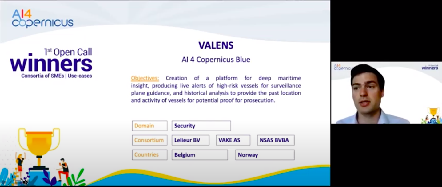 VALENS – AI4Copernicus Blue-AI4Copernicus
