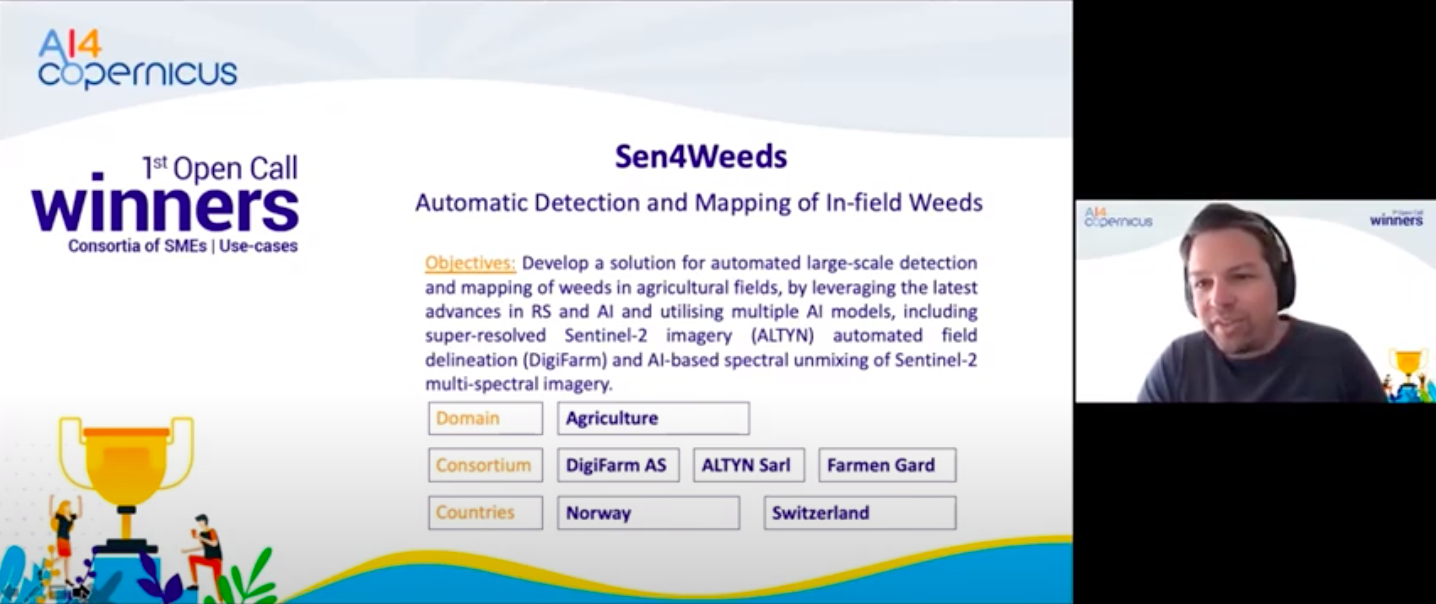 Sen4weeds Automatic Detection And Mapping Of In Field Weeds Ai4copernicus