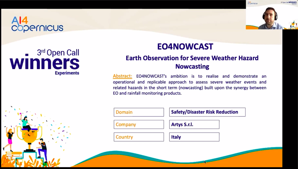 EO4NOWCAST – Earth Observation for Severe Weather Hazard Nowcasting-AI4Copernicus